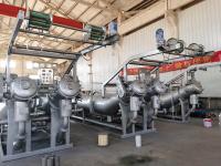 China Continuous Woven Fabric Dyeing Machine 380V 50HZ High Efficiency for sale