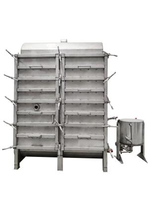 China Acrylic Fabric Spray Type Hank Dyeing Machine SUS316L Full Automatic Control System for sale