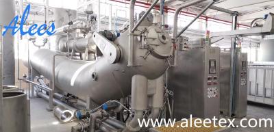 China Flooded Nozzle High Speed Woven Fabric Dyeing Machine SUS316L Low Liquor Ration for sale
