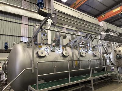 China Adjustable Nozzle High Temperature High Efficiency Soft Flow Dyeing Machine for sale