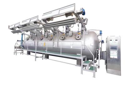 China Adjustable Nozzle Environmental Energy Saving Uniform Flow Dyeing Machine for sale
