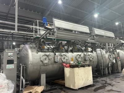 China SETEX797 Controller HTHP Soft Flow Dyeing Machine Low Liquor Ration Energy Saving for sale
