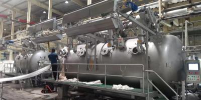 China HTHP SUS 316L Multi-Flow Fabric Dyeing Machine for sale