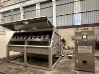 China Low Liquor Ration Energy Saving Spray Type Hank Yarn Dyeing Machine for sale