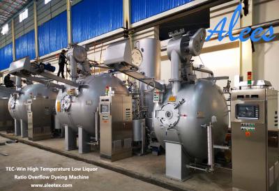 China O Shape 220V 50HZ Cotton Fabric Dyeing Machine High Pressure Dyeing Machine for sale
