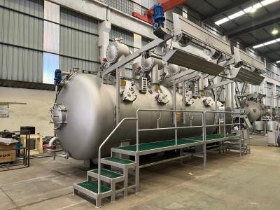 China Energy Saving Smart Adjustable Nozzle Low Consumption Fabric Dyeing Machine for sale