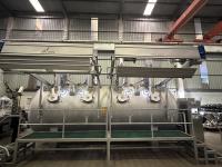 China Adjustable Nozzle High Efficiency SUS 316L Low Consumption Fabric Dyeing Machine for sale