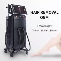 China OEM ODM Diode Laser 755 808 1064 Ice Platinum Lazer Hair Removal Epilator Diode Laser 808nm Deka Laser Alexandrite for sale