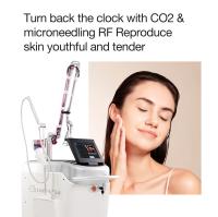 China White CO2 Fractional Machine 1064nm/532nm with Online Support for sale