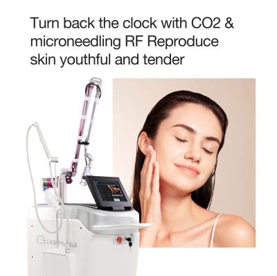 China White CO2 Fractional Machine 1064nm/532nm with Online Support for sale