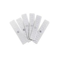 China 70*15mm RFID Laundry Tag Industrial RFID Textile Tag 200 Washable Times for sale