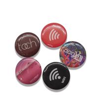 China PET Substrate RFID On Metal Tag 30mm Epoxy Anti Metal NFC Tags for sale
