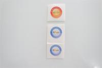 China 13.56mhz RFID Uhf Sticker diameter 26mm Aluminum Foil Antenna for sale