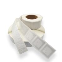 China White RFID Sticker Label RFID Tags For Library Books ISO 15693 Inlay for sale