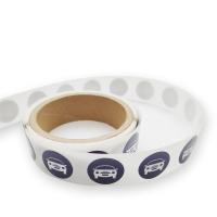 China Vehicle Management RFID Sticker Label ISO 14443A Rfid Vehicle Tags for sale
