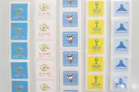 China 22X76mm 50x15mm RFID Sticker Label 960 Mhz UHF RFID Label for sale