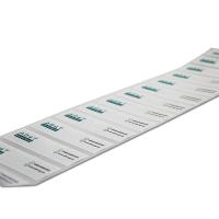 China Coated Paper RFID UHF Tag UHF Windshield Sticker Monza M4QT for sale
