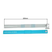 China 125khz 13.56MHZ RFID Wristband Tag RFID Silicon Wristband For Access Control for sale