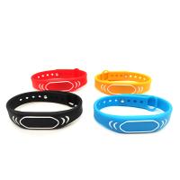 China Customize NFC Silicone Wristband For Campuses / Amusement Parks for sale