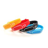 China Customize NFC Silicone Wristband For Campuses / Amusement Parks for sale