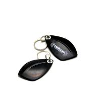 China 13.56mhz ABS Key Fob Plastic Key Tags Thousand Times Programming Cycles for sale
