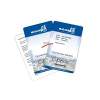 China ISO14443A Smart IC Card 58mm×89.6mm 100000 Times Rewritable for sale