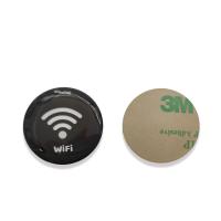 China Diameter 30mm Epoxy Card 13.56MHZ Nfc Epoxy Tag ISO14443A for sale