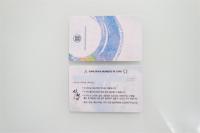 China 85.5*54*0.84mm M1 RFID Card 13.56MHZ PVC Packing material for sale