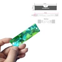 China Printing RFID UHF Card 130X40mm Long Distance Reading 860~960MHz for sale