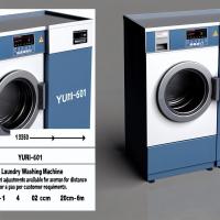 China UHF Waterproof RFID Laundry Tag YURI-601 for Industrial Laundry for sale