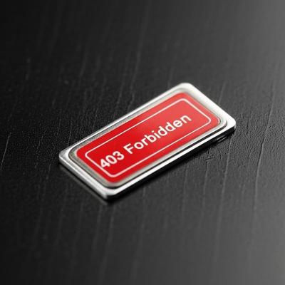China 403 Forbidden Error Message RFID On Metal Tag Compatible with Handheld UHF RFID Reader for Durable Harsh Conditions for sale