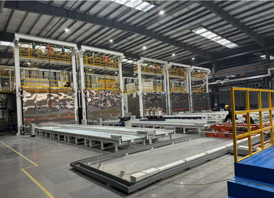 Solid resin static mixing vacuum casting