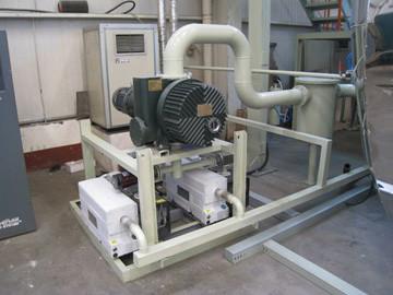 China Integrate Vacuum Extraction Pressure Regulation and Temperature Control with Mobile Vacuum Unit for sale