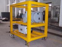 China 1500 m sup3 /h Extraction Rate and 0.05 mbar Ultimate Vacuum Degree in Mobile Vacuum Unit for sale