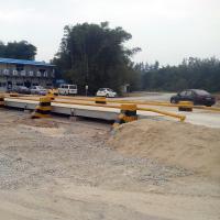 China Serial port rs485 steel platform 50 ton truck scale weighbridge for sale