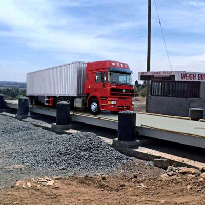 China Factory Price Pitless 80 Ton Electronic Digital Truck Scale With Ramp for sale
