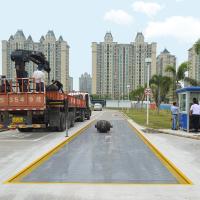 China Heavy duty Above Ground 3x18m 100ton Truck Scale with Printer for sale