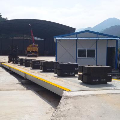 China Intelligent Electronic Weighbridge System Truck Scale 30 Ton To 150 Ton for sale