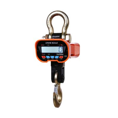 China 6V/10Ah Electronic Crane Scales Alloy Case 1ton To 5 Ton Calibrate Voltage Display for sale