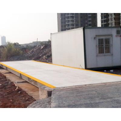 China Electronic Industrial Weighbridge Truck Scale 120 Ton Purple Horn SCS Intelligent Weighing System for sale