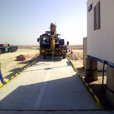 China SCS 60 Ton Automatic Pitless Road Weighing Bridge Machine , Truck Mounted Scales for sale