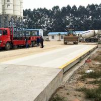 China 80 Ton 20KG Accuracy Vehicle Scales Weighing Systems , Digital Truck Scales for sale
