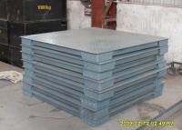 China Carbon Steel Electronic Platform Floor Scales Rechargeable Battery 6V/4Ah 1 Ton for sale