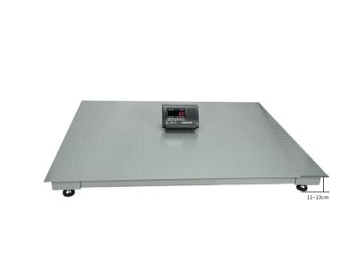 China Industrial Floor Weighing Scales 5000KG Heavy Duty LCD Back Light Display for sale