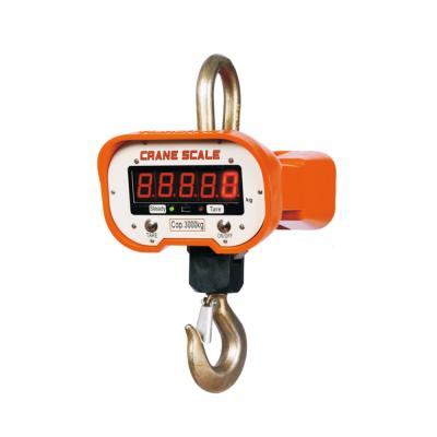 China Overhead Digital Dynamometer Hanging Crane Weight Scale Rechargeable Battery for sale