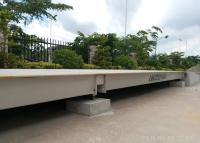 China U Beams Above Ground Truck Scales , Stainless Steel Platform Scale Modular Design 40 Ton for sale