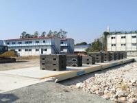 China Steel Structure Lorry Vehicle Weight Scales / Electronic Truck Scale 60 Ton To 120 Ton for sale