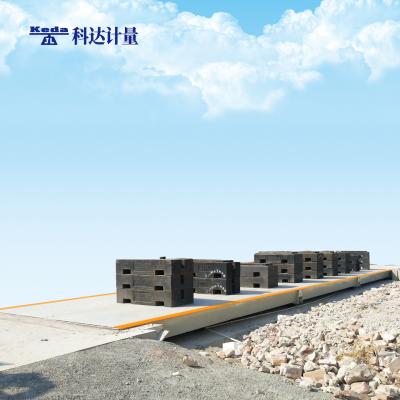China AC/DC Power Supply Industrial Truck Scales U Beam Structure Digital 100 Ton Weighbridge for sale