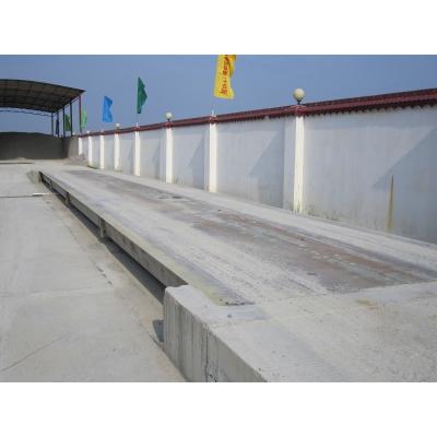 China 3x16m Commercial Truck Scales Electronic Digital Type 8~20mm Steel Q235 for sale