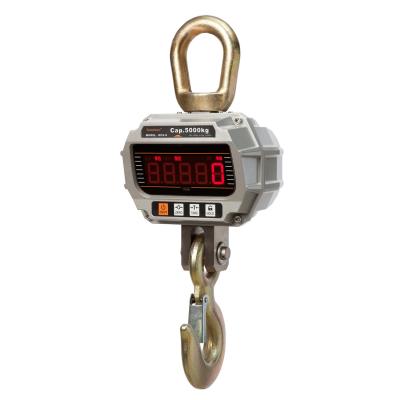 China OCS-X Crane Hook Weighing Scale Digital Weighing Hook Scale 1-5 Ton Stable for sale